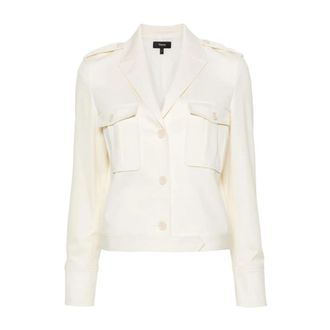 Theory BXY Milit&auml;rjacke - - Jackets - Damen - Beige - XS