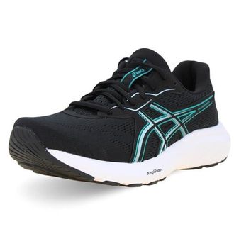 Asics Homme Gel-Contend 9 Sneaker, Black/Wave Teal, 45 EU