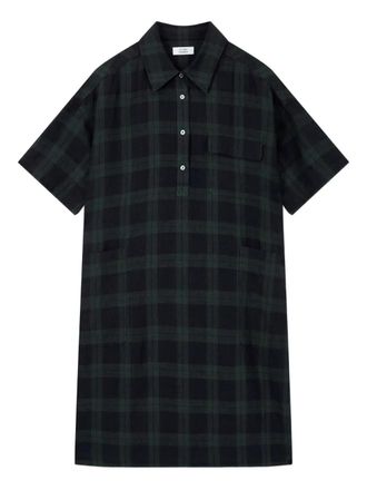 TOMBOY robe &agrave; carreaux - Vert