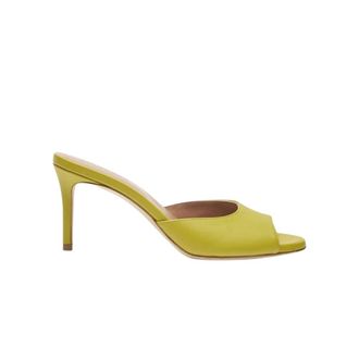 Scarosso Femme, Chaussures, Vert, Taille: 37 1/2 EU &Eacute;l&eacute;gantes mules &agrave; enfiler vert citron