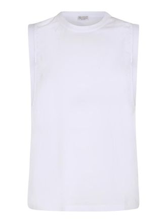 Brunello Cucinelli Top - Blanc