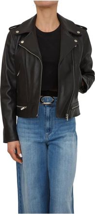 Twinset Femme, Vestes, Noir, Taille: 40 FR Chiodo Jacket