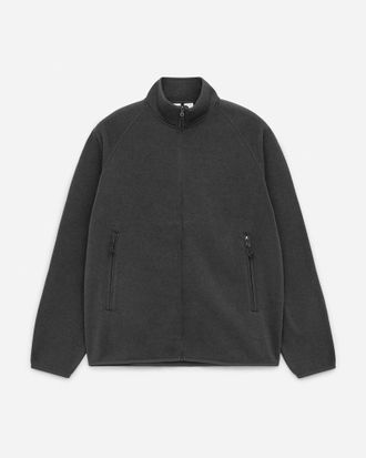 Arket Polarfleecejacke Mit Rei&szlig;verschluss -Grau