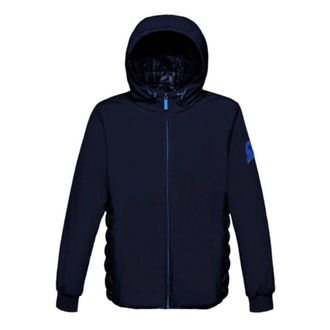Invicta Gef&uuml;tterte Jacke mit Kapuze - - Jackets - Herren - Blau - S