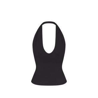 SKIMS Top halter sans manches &agrave; dos nu