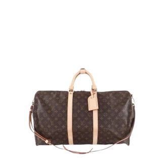 Louis Vuitton Pre-owned Keepall Bandouliere 55 - - Pre-owned - Damen - Braun - ONE SIZE