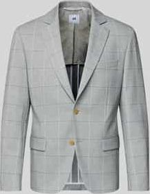 Atelier Torino Slim Fit 2-Knopf-Sakko mit Pattentaschen