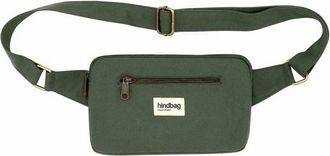 Hindbag Kollektion Harry - Rechteckige Fanny Pack - Bio-Baumwolle (Olivgr&uuml;n)