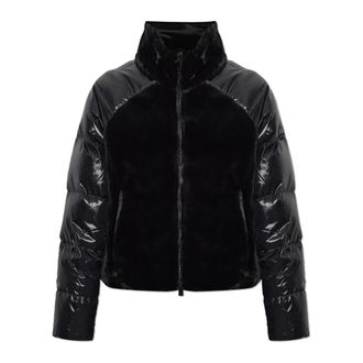 Moose Knuckles Fake Fur Jacke - - Jackets - Damen - Schwarzk - XL
