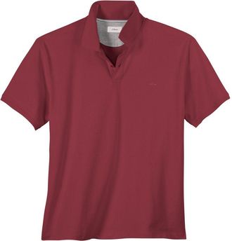 s.Oliver Poloshirt s.Oliver &Uuml;bergr&ouml;&szlig;en Basic Stretch-Poloshirt rot