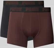Puma Slim Fit Boxershorts aus Baumwoll-Mix im 2er-Pack Modell EVERDAY