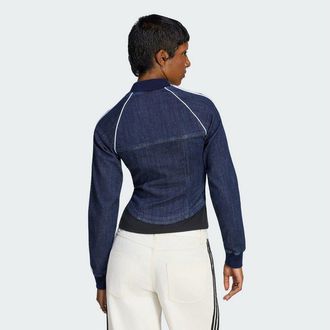 adidas Originals Sweatshirt SUPERSTAR ORIGINALS JACKE, DENIM, KORSETT-STIL (1-tlg)