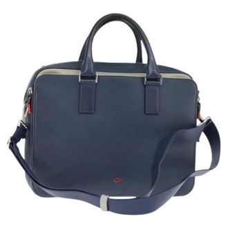 Dior Sac daffaires Vintage Pre-owned - Femme - Pre-owned - Bleu - Taille: ONE Size