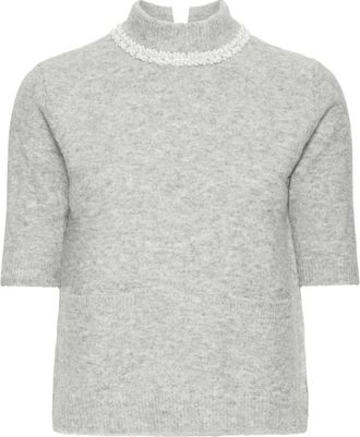 Ichi Ichi, Femme, Pulls, Gris, Taille: 42 FR Col roul&eacute;s