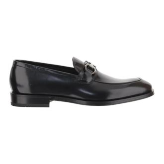 Ferragamo Lederschuhe Loafer - - Shoes - Herren - Schwarzk - 40 EU