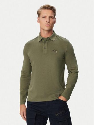 Aeronautica Aeronautica Militare Poloshirt 262PO1947UJ00703 Dunkelgr&uuml;n Regular Fit