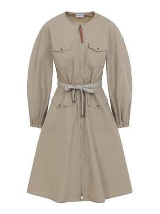 Moncler Robe Courte - Beige