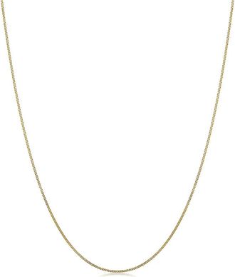 Elli Halsketten - Halskette Basic-Kette 585 Gelbgold - Gr. unisize - in Gold - f&uuml;r Damen