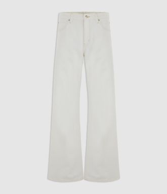 Frame Denim Pantalon The Stroll White