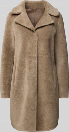 Oakwood Regular Fit Webpelzmantel aus reiner Wolle Modell VENUS