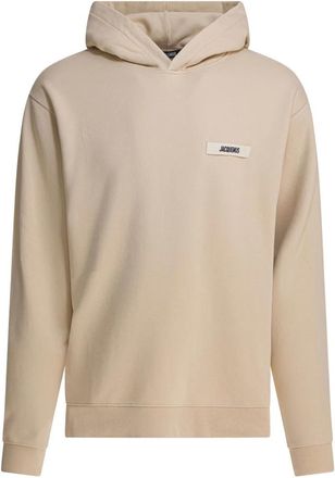 Jacquemus Herren, Sweatshirts & Hoodies, Beige, MGr&ouml;&szlig;e