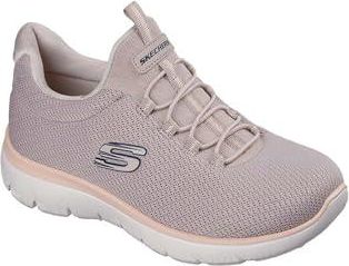 Skechers Summits Summer Blush 150268 Baskets de sport pour femme en TPE v&eacute;g&eacute;talien, taupe, 43 EU