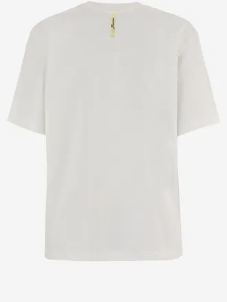 Jacquemus Mens Cotton T-Shirt With Logo - White T-Shirts And Polos