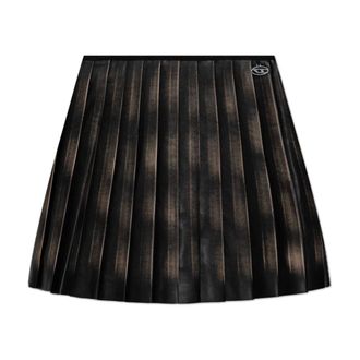 Diesel Femme, Jupes, Brun, Taille: 34 FR O-Saka-Mini Skort