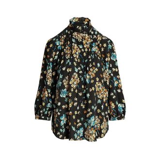 Ralph Lauren Femme, Blouses et Chemises, Noir, Taille: 36 FR Blouse