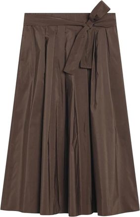 Max Mara Femme, Jupes, Brun, Taille: 34 FR Zarda Midi Skirt