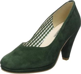 Hirschkogel Escarpins pour Femme, Vert Sapin, 42 EU
