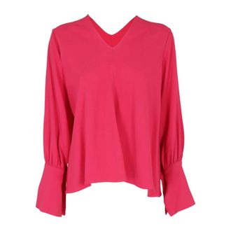 Erika Cavallini Semi Couture Femme, Blouses et Chemises, Rose, Taille: 34 FR Robe &Eacute;l&eacute;gante Julia pour Femmes