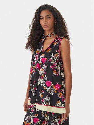 Simona Corsellini Bluse P26CPTO01801 Schwarz