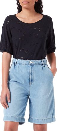 Esprit Collection Damen Jeans-Shorts 042eo1c309, 903/Blue Light Wash, 36