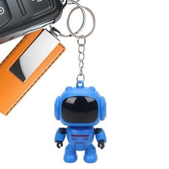 Generic Porte-cl&eacute;s pour sac &agrave; dos - Porte-cl&eacute;s articul&eacute; mobile, motif yeux lumineux pour cl&eacute;s de voiture, pour femmes et hommes, sac &agrave; main, sac d&eacute;cole, d&eacute;cor