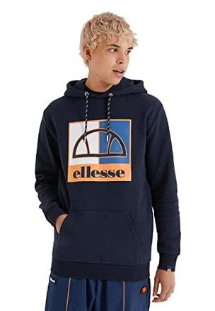 Ellesse Labus Sweatshirt &agrave; Capuche, Bleu Marine, XS Homme