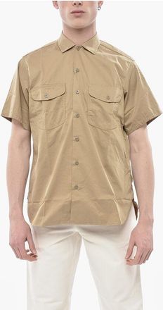 Beams Plus Short-Sleeve Shirt With Double Chest Pocket size S