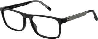 Tommy Hilfiger Homme, Accessoires, Noir, Taille: ONE Size Rectangle Optical Frame