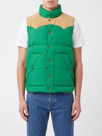 Polo Ralph Lauren Gilet matelass&eacute; en nylon avec col montant