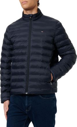 Tommy Hilfiger Herren Core Packable Recycled Jacketmw0mw39990 Andere Jacken, Blue (Desert Sky), 3XL Gro&szlig;e Gr&ouml;&szlig;en EU