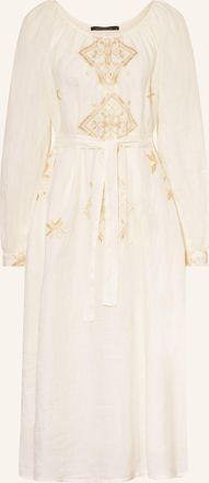Greek Archaic Kori Strandkleid Lefkada Mit Glitzergarn gold
