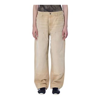 Carhartt Work in Progress Brandon Double Knee Pants - Femme - Pantalons - Beige - Taille: 42 FR
