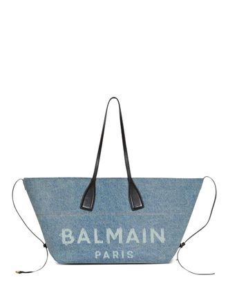 Balmain sac cabas Track - Bleu