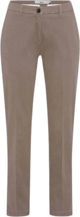 Brax Brax, Femme, Pantalons, Beige, Taille: 46 FR Maron S Cropped Chino