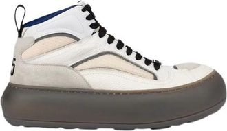 Moschino Homme, Chaussures, Beige, Taille: 42 EU Baskets montantes