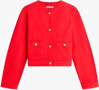 Tommy Hilfiger Veste droite denim de coton