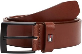 Tommy Hilfiger Ceinture Homme Adan 3,5 cm Cuir, Marron (Winter Cognac), 125 cm