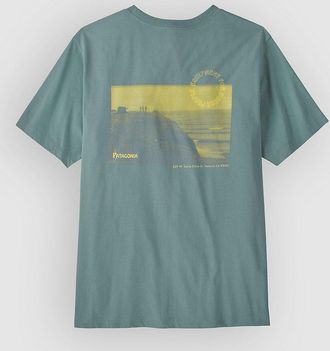 Patagonia Water People Spotter T-Shirt blue sage