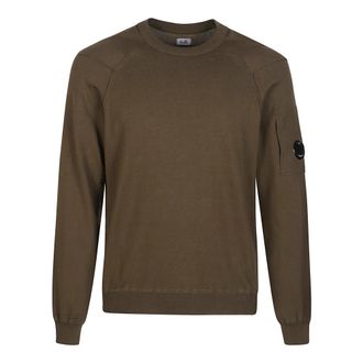 C.P. Company C.p. Company, Homme, Pulls, Vert, Taille: M SweaT-shirt ras du cou Lens