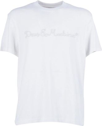Deus Homme, Tops, Blanc, Taille: M T-shirt Noodle